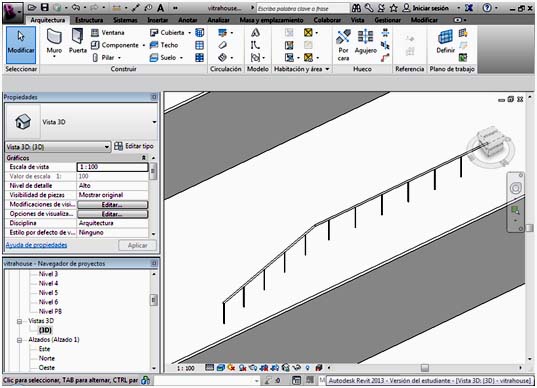 REVIT ARCHITECT (84) – Nueva barandilla