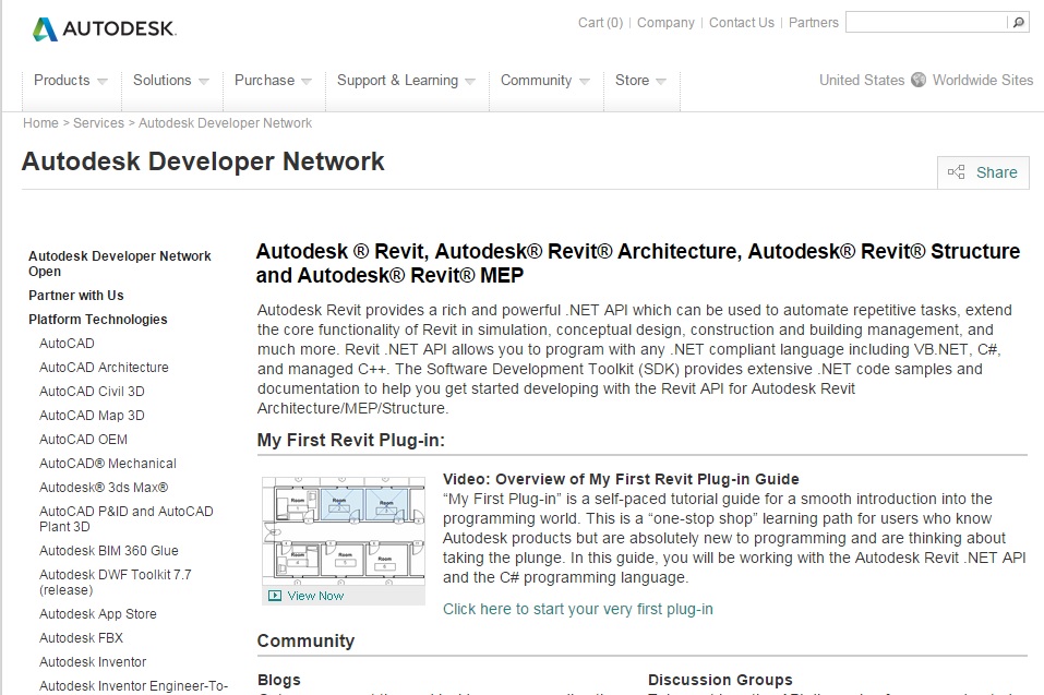 REVIT ARCHITECTURE (256) – SDK de Revit (MACROS)